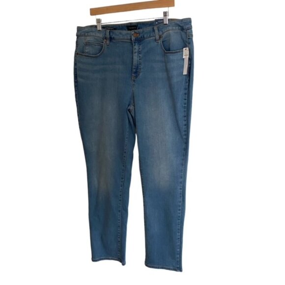 Talbots | Jeans | Nwt Talbots High Waist Straight Leg Jeans 8w | Poshmark